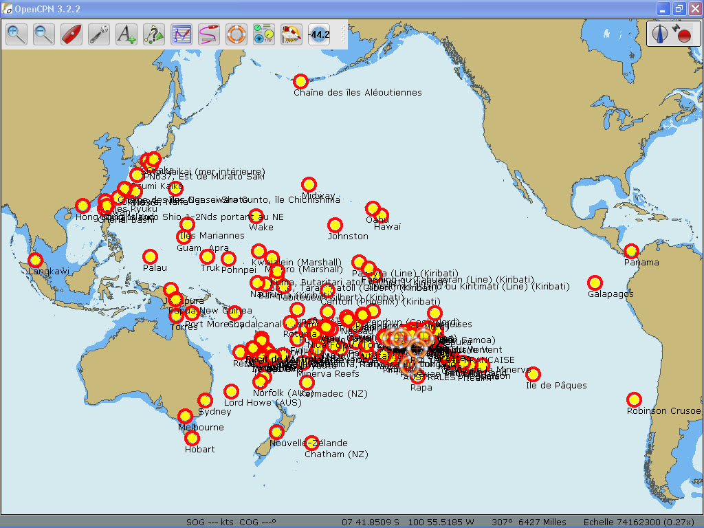 35€ Pacifique Sud 2’049 WPTS